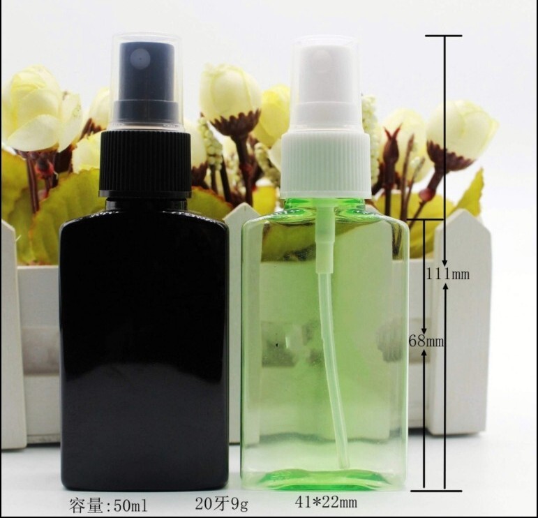 Spray Bottle 50ml Pump Atomizer(10 Pack white/black) | eBay UK