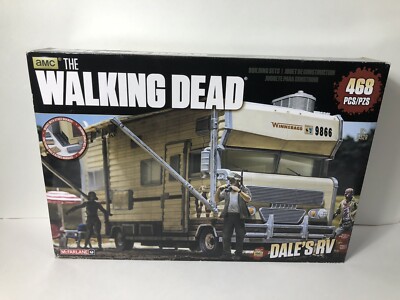 The Walking Dead DALE'S RV Construction Building Set McFarlane Builds ...