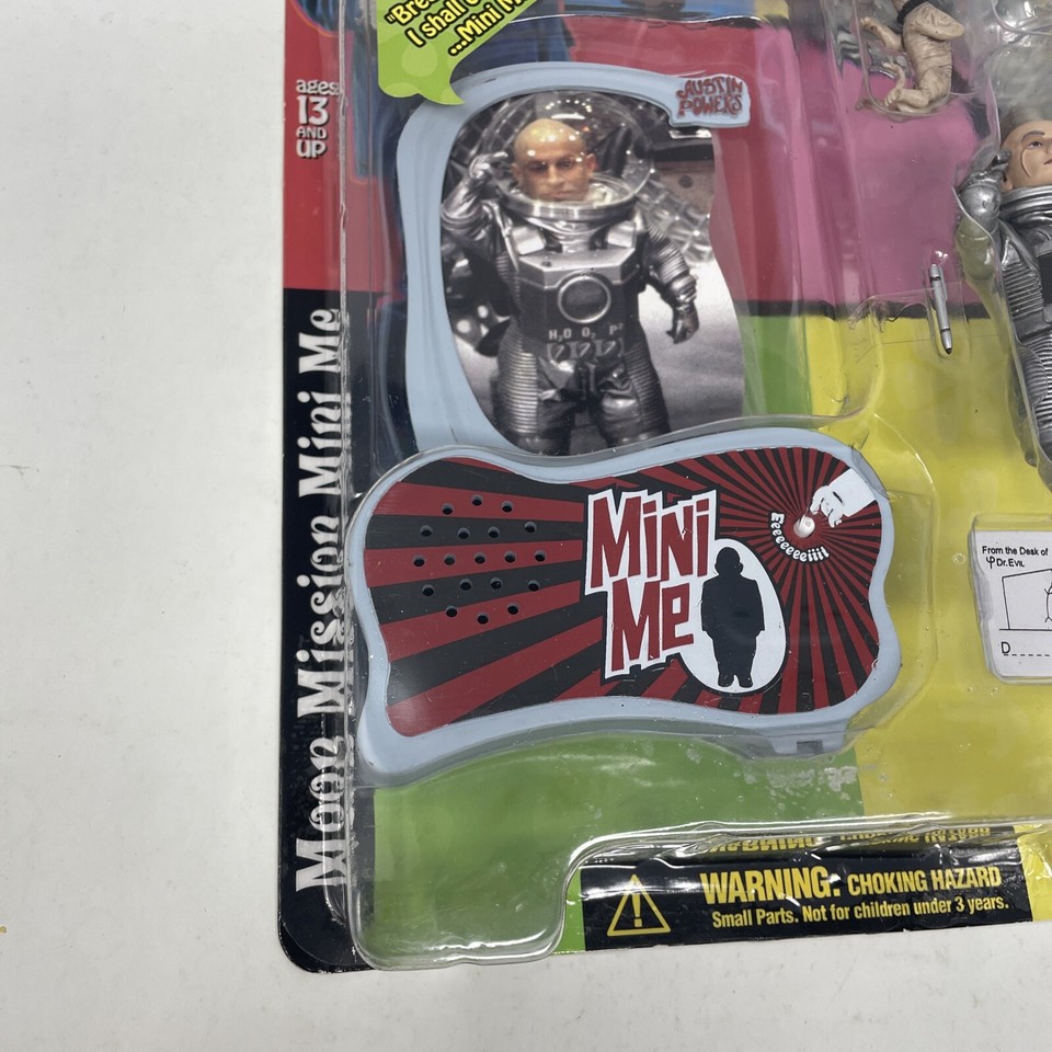 Austin Powers - Moon Mission Mini Me - 3" Action Figure 1999 McFarlane ...