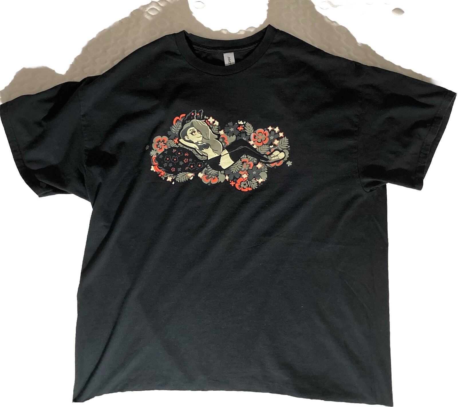 Helluva Boss - Floral Loona *LIMITED RUN* Black Shirt… - Gem