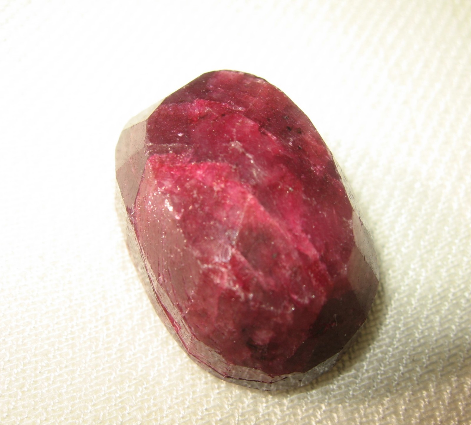 Large Natural Corundum Ruby Specimen Polished & Faceted | eBay