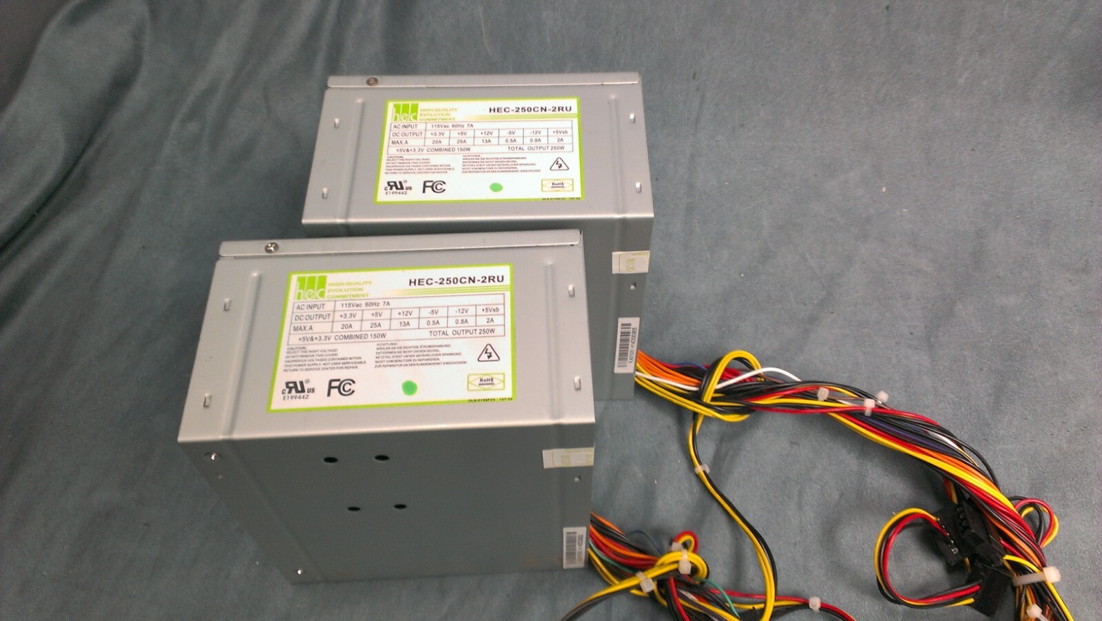 Lot of 2 HEC 250W Power Supply Unit HEC-250CN-2RU | eBay