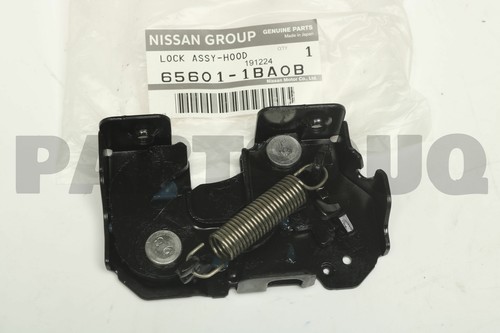 656011BA0B Genuine Nissan LOCK ASSY-HOOD 65601-1BA0B | eBay