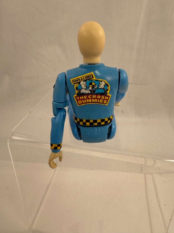 Vintage Crash Test Dummies Blue Action Figure 1991 Tyco | eBay