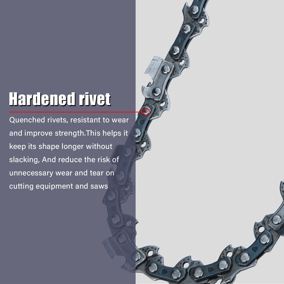 Chainsaw Chain 10-INCH 40DL .043" 3/8"LP Fit BLACK+DECKER/WORX ...