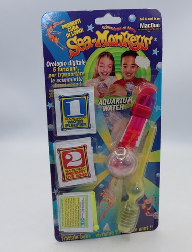 THE AMAZING LIVE SEA-MONKEYS AQUARIUM WATCH ULTRA RARE | eBay