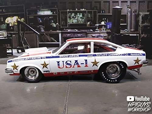 MPC Bruce Larson USA-1 Pro Stock Vega - Plastic Model Car Kit - 1/25 ...