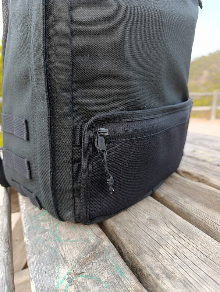 12x6 FLAT molle/loop pouch for Goruck Gr1 Rucker Shooter GWA in Black ...