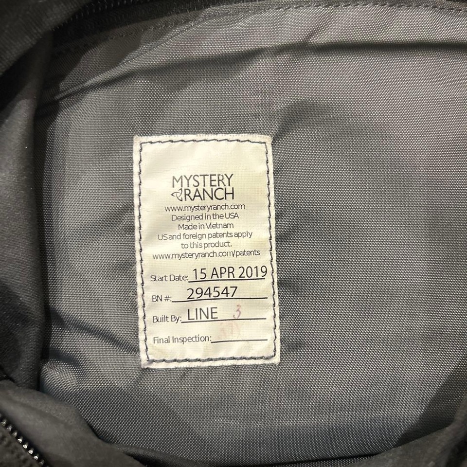 MYSTERY RANCH body bag full moon | eBay