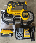 NEW DeWalt 20VATOMIC Brushless 1 3/4" Band Saw w/ 4aH Battery Model ...