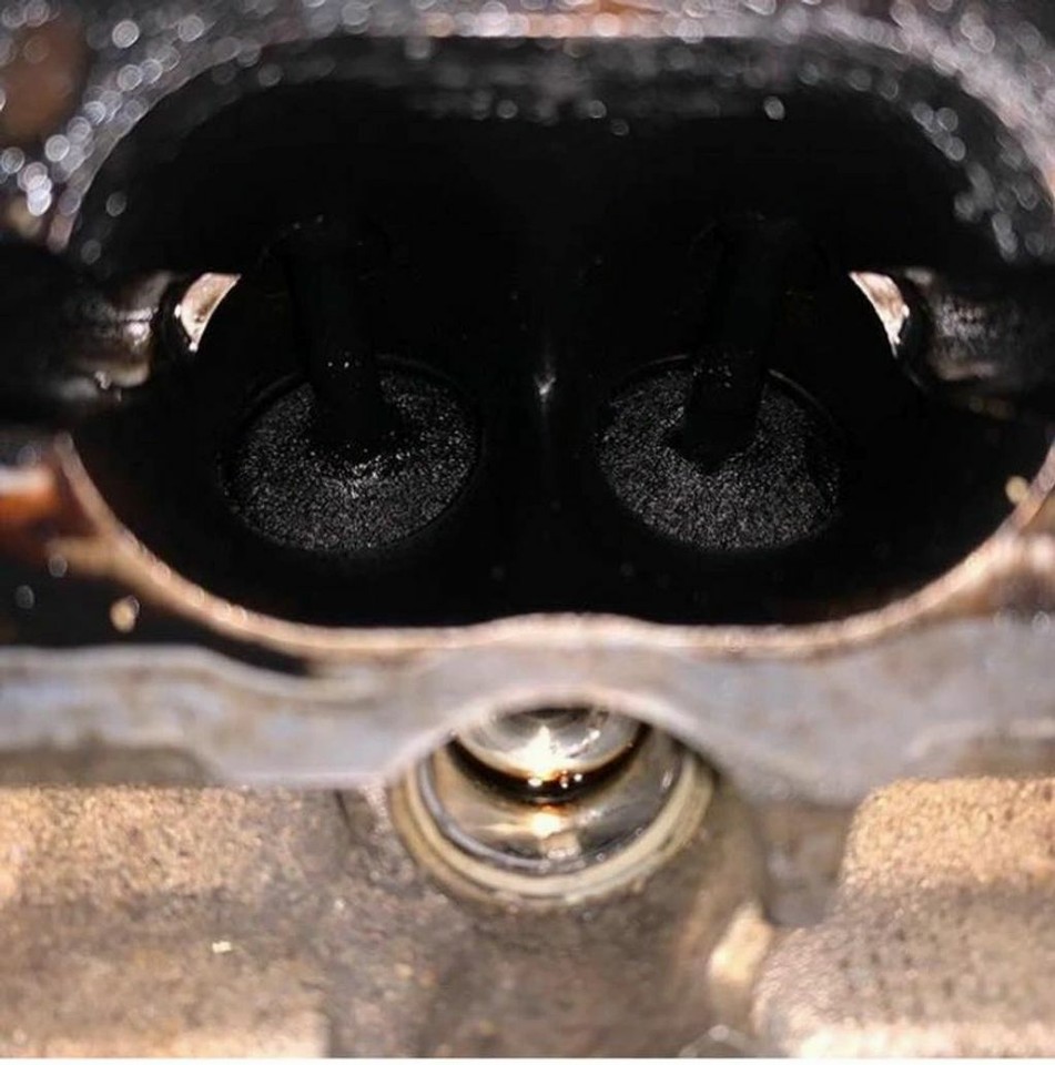 BMW N14 - Walnut Blast Carbon Intake Port Vacuum Adapter - High ...