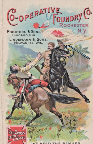 Red Cross Stoves & Ranges Victorian Trade Booklet Advertisement Antique ...