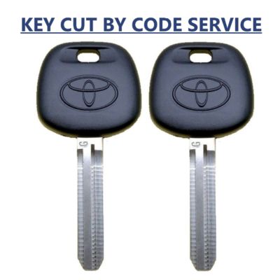 CUT BY CODE SERVICE + X2 Toyota Scion TOY44G 2010-2016 G-Chip ...
