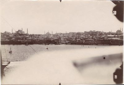 Turkey Constantinople Aerial Photography N5 Vintage Citrate C1919 | eBay