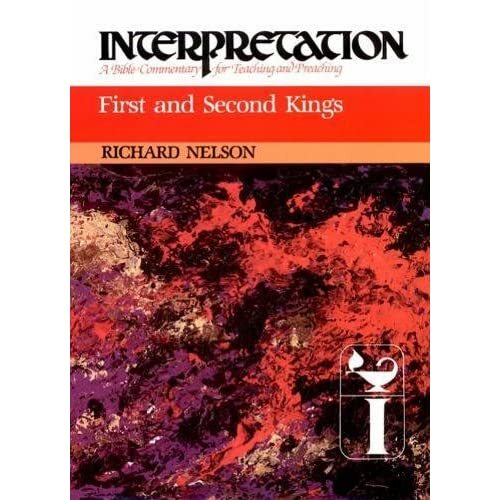 First and Second Kings (Interpretation Bible Commentari - HardBack NEW ...
