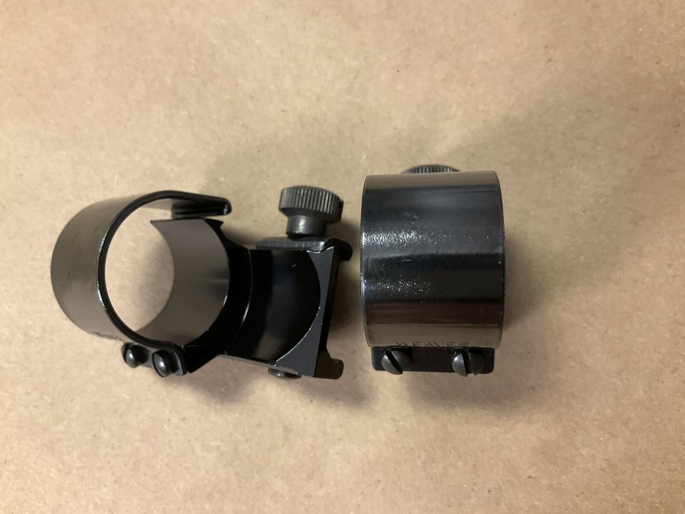 Vintage Weaver Scope Rings - 1 Inch | eBay