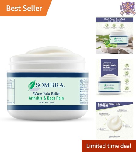 Natural Pain Relief Gel - Non-Staining Formula for Joint & Muscle Pain ...