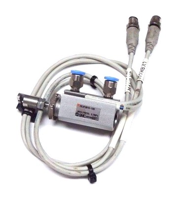 SMC CDJP2B10-10D PNEUMATIC CYLINDER W/ (2) SMC D-M9P REED SWITCHES | eBay