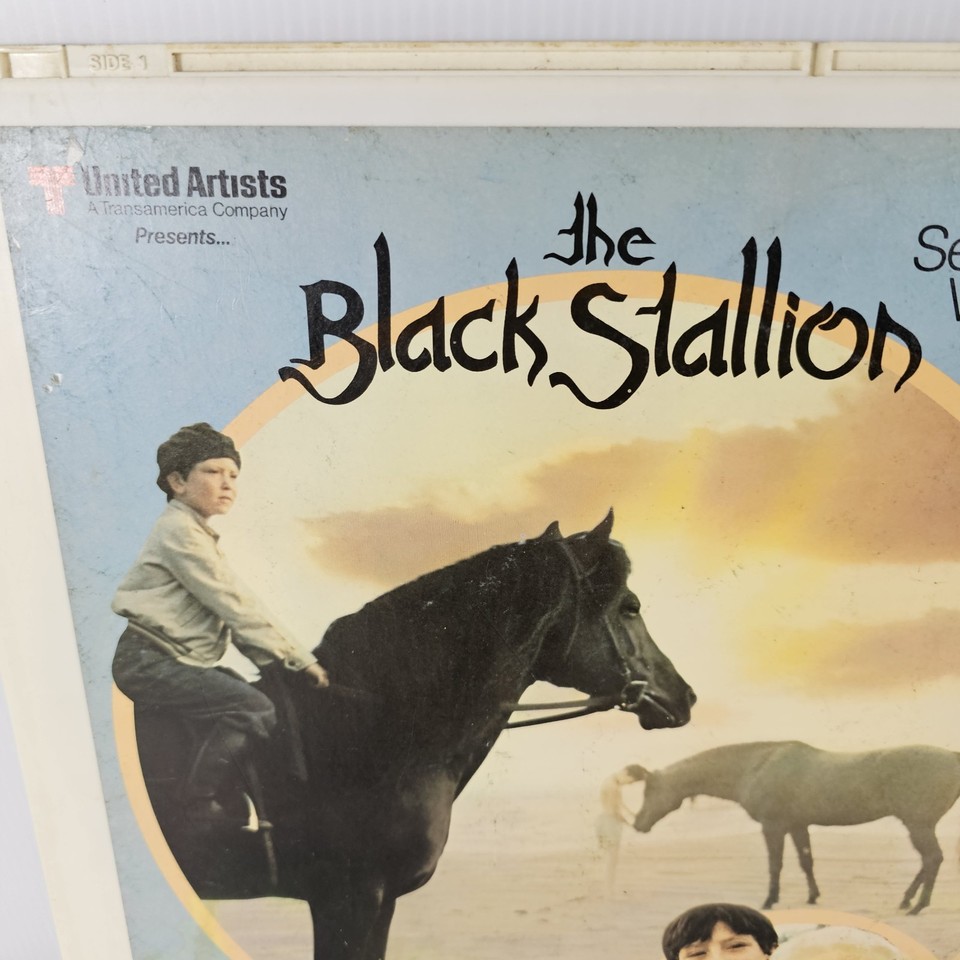 "The Black Stallion" Video Disc CED RCA SelectaVision Movie 76476014094 ...