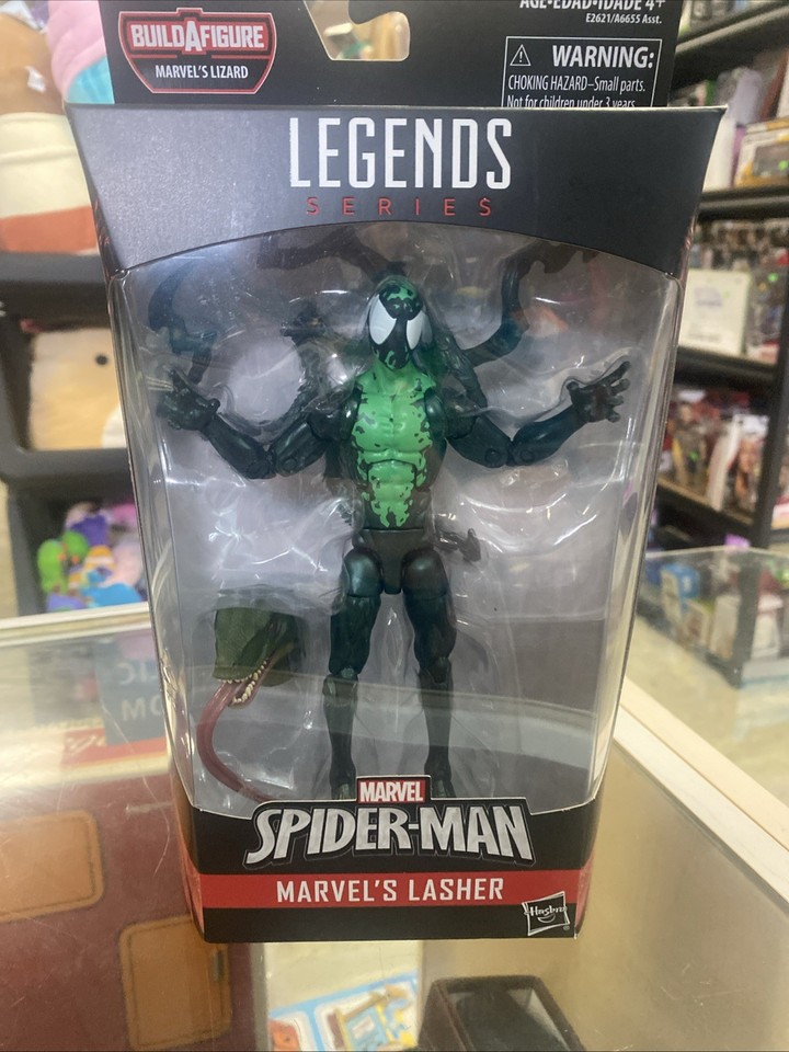 Marvel Legends Spider-Man Marvel's Lasher Lizard Action Figure BAF ...