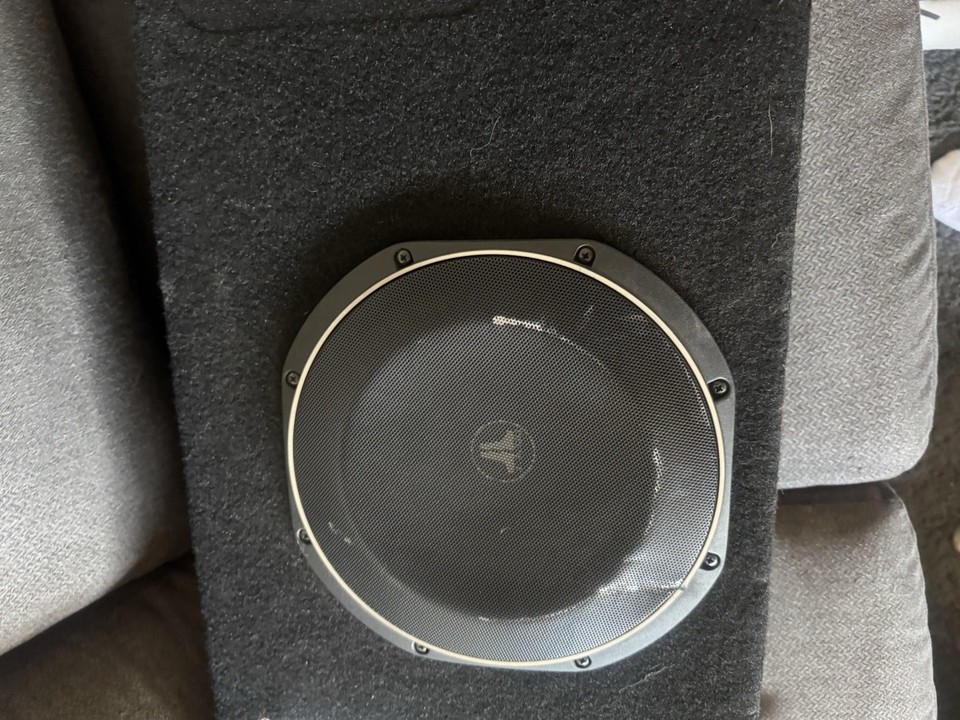 JL Audio MicroSub single 10" Subwoofer - Black Shallow Sub 2 Ohms Non ...