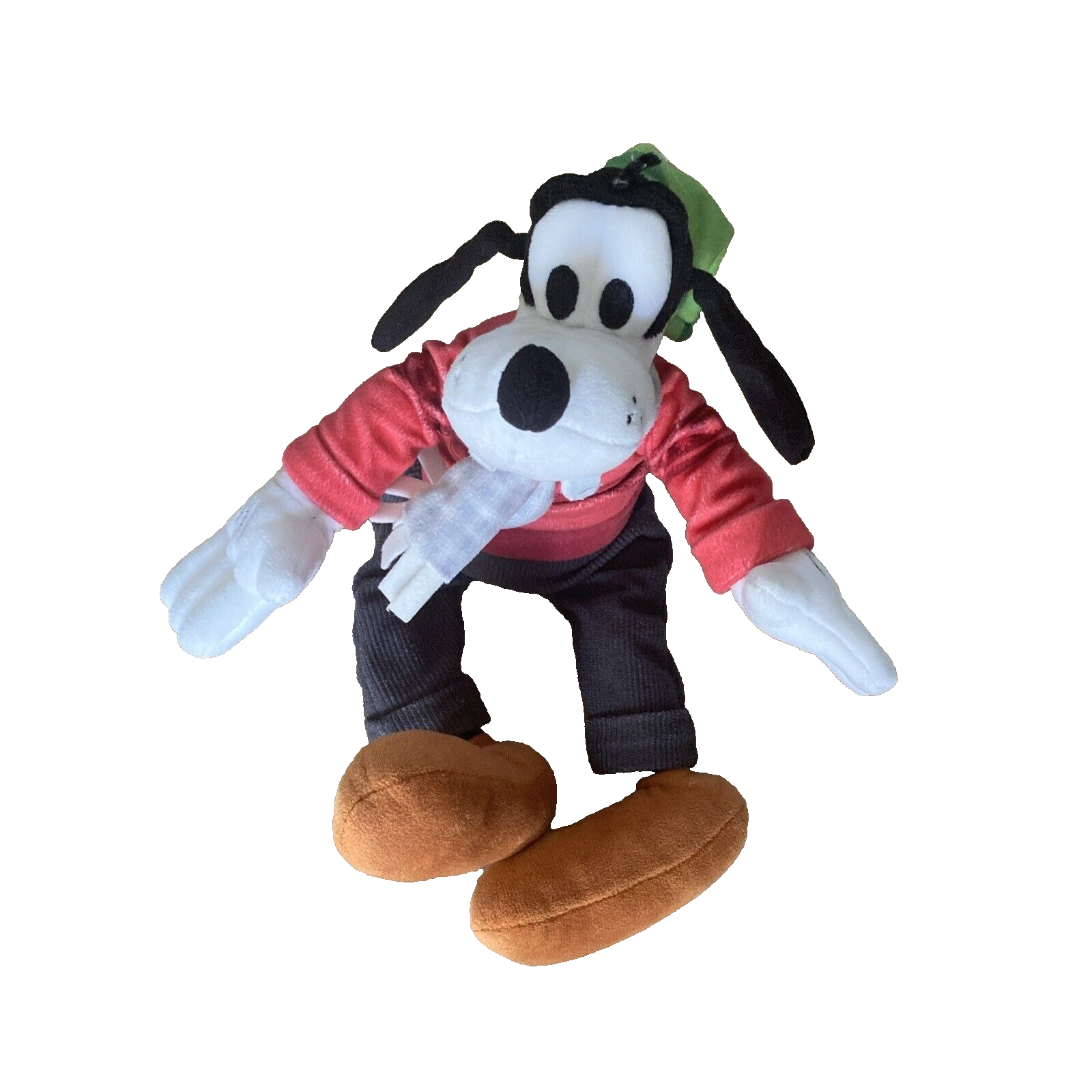 Goofy Plush Disney Parks Christmas Holiday 14" Nordic Scarf Hat Rare | eBay