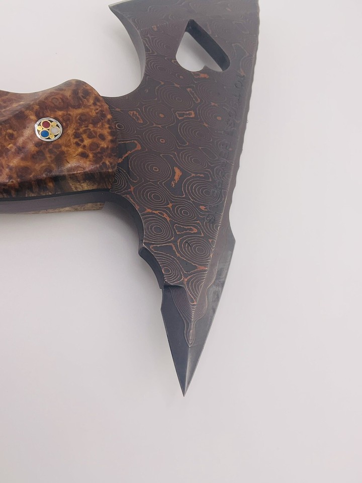 Half Face Blades Custom Bleeding Heart Hawk #9 Raindrop Coppermascus ...
