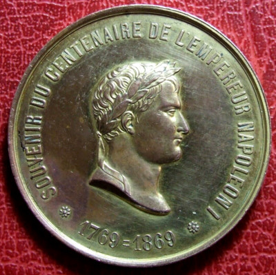 Art Nouveau Napoleon Bonaparte civil code 100 anniversary 1769-1869 ...