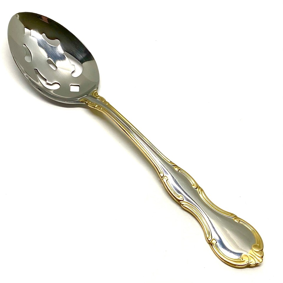 Cambridge MELINDA Stainless Gold Accent Silverware Flatware CHOICE | eBay