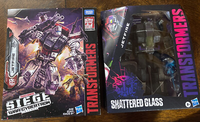 Transformers Lot Of 3 Siege JETFIRE War for Cybertron & Shattered Glass ...