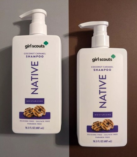 Native Girl Scouts Moisturizing Shampoo Coconut Caramel 16.5 oz - Lot ...