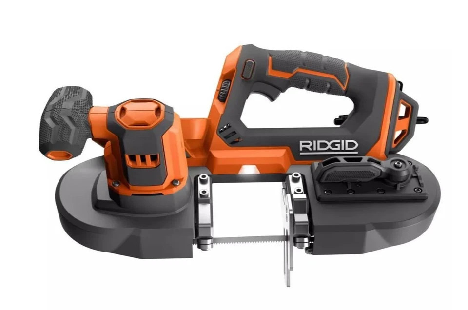 NEW RIDGID COMPACT BAND SAW R8604B 18V BATTERY OPERATED CORDLESS BARE ...