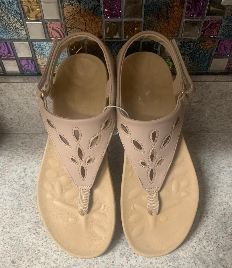 UTENAG Womens Arch Support Flip Flops Orthotic Soft Thong Sandals Sz 7. ...