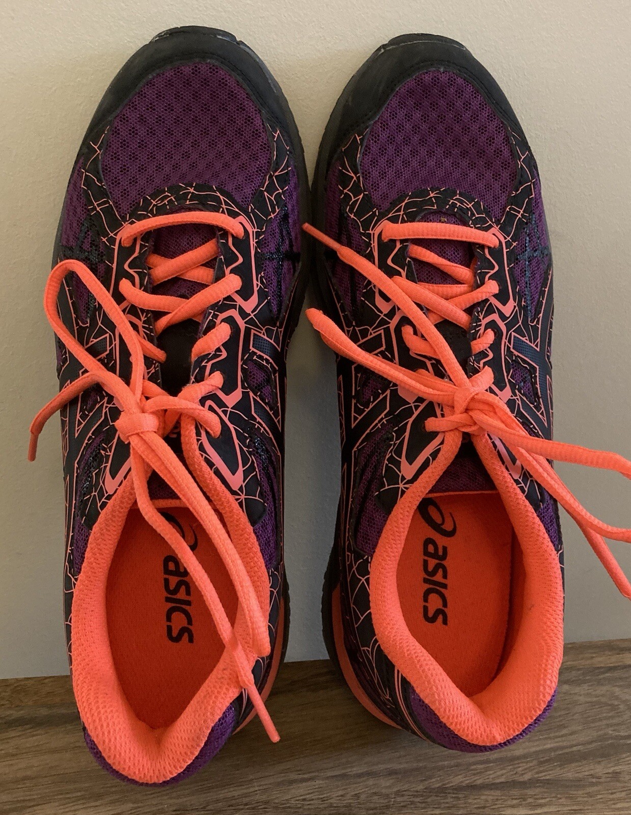 ASICS Endurant Ladies Purple Running Trainers Shoes - Barely Worn - UK ...