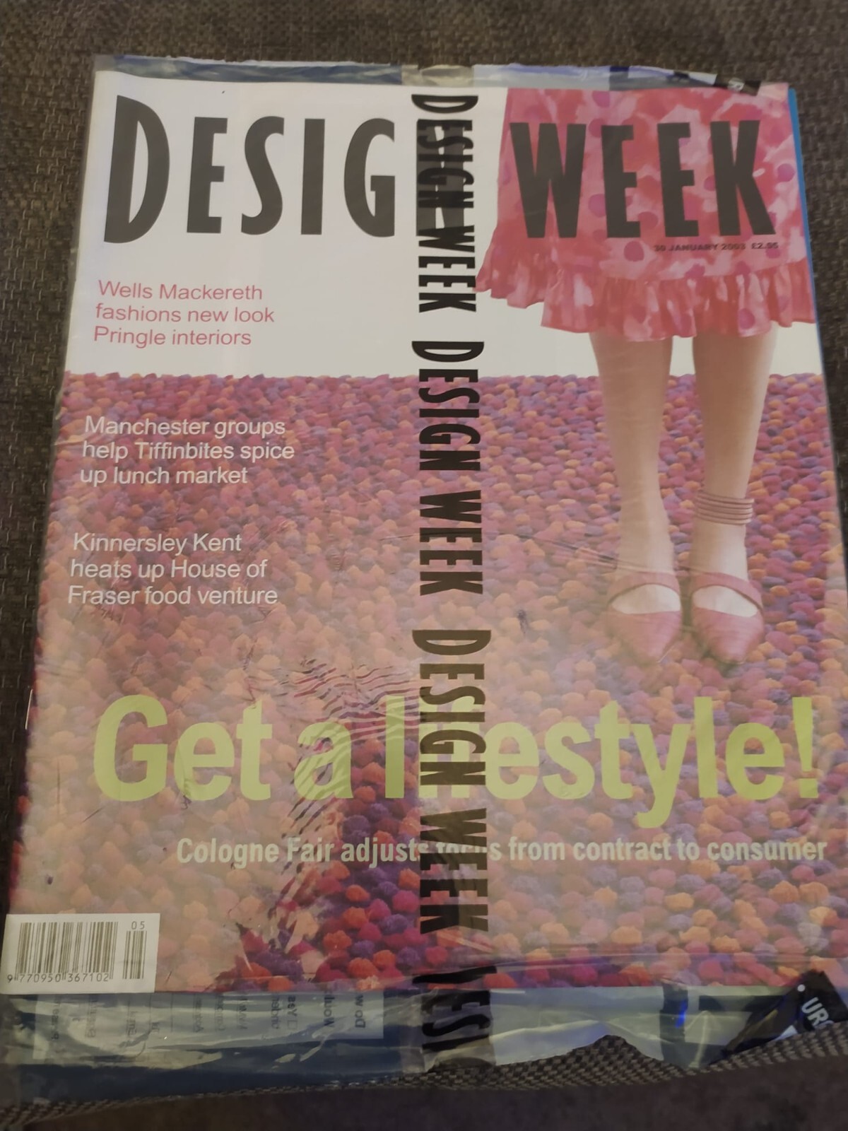 Design Week Magazine 30th January 2003, New In Wrapper, Get A Lifestyle ...