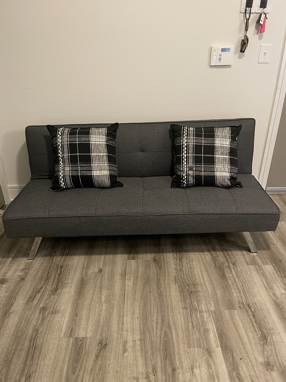 Serta Chelsea 3-Seat Multi-function Upholstery Fabric Sofa, Size Full ...