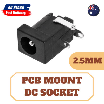 2.5MM PCB MOUNT DC SOCKET | eBay Australia