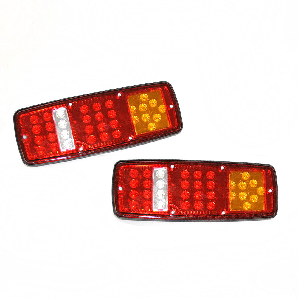 2x 12V LED Rear Tail Lights Indicator Stop For Van Minivan Bus Minibus ...