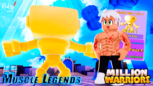 Roblox muscle legends gold warriors pet x1 evolved | eBay