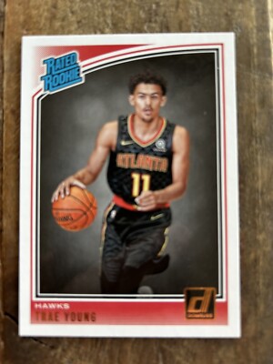 2018-19 2019 Panini Donruss Rated Rookie Trae Young RC #190 | eBay