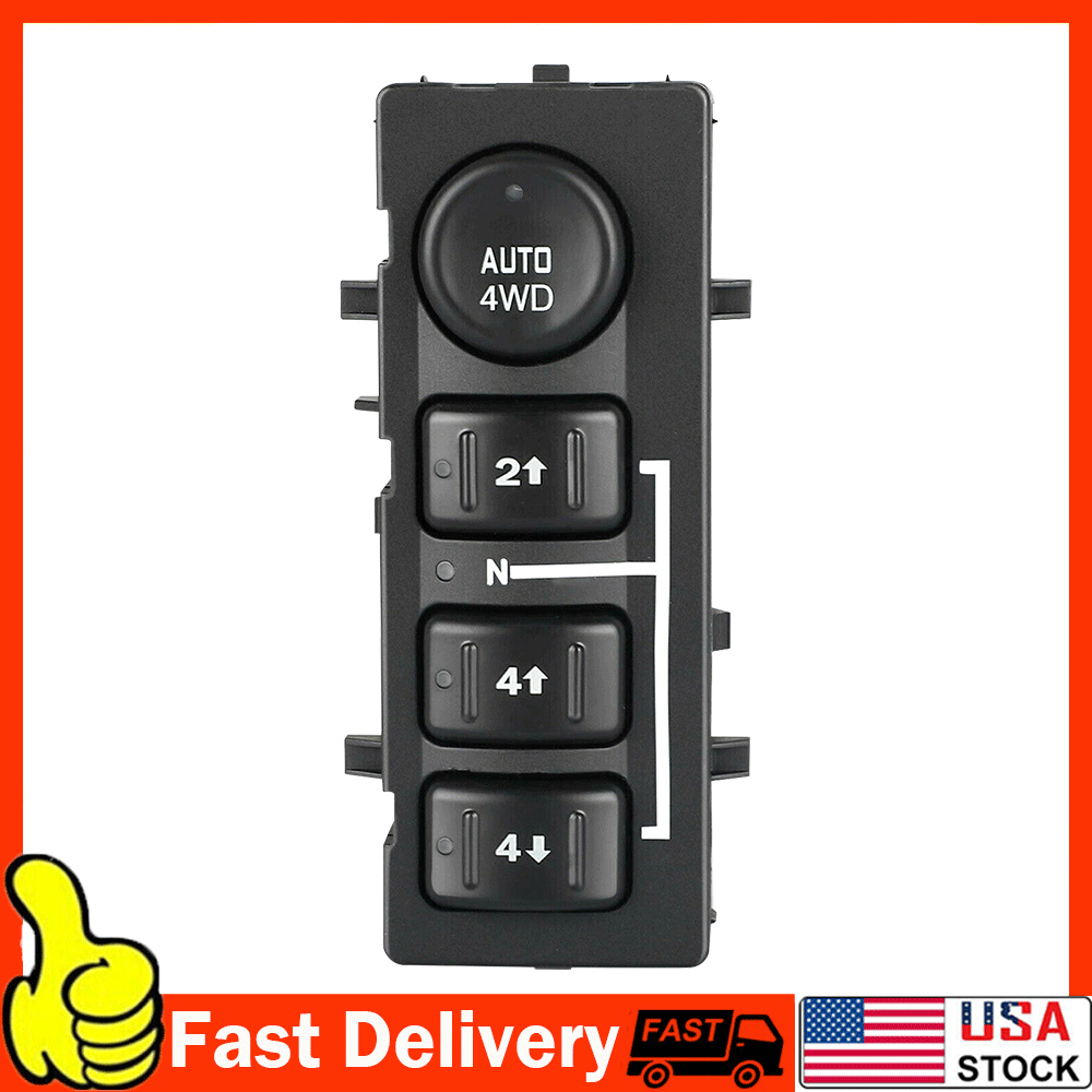 4WD Drive Selector Switch Fits For Chevy Silverado Suburban 1500 GMC ...