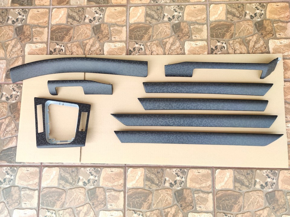 BMW E46 Honey Combo Hexagon Cube Trim Set Kit 320 325 328 330 Sedan ...