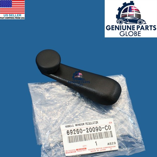GENUINE TOYOTA CELICA TERCEL RAV4 BLACK DOOR WINDOW CRANK HANDLE 69260 ...