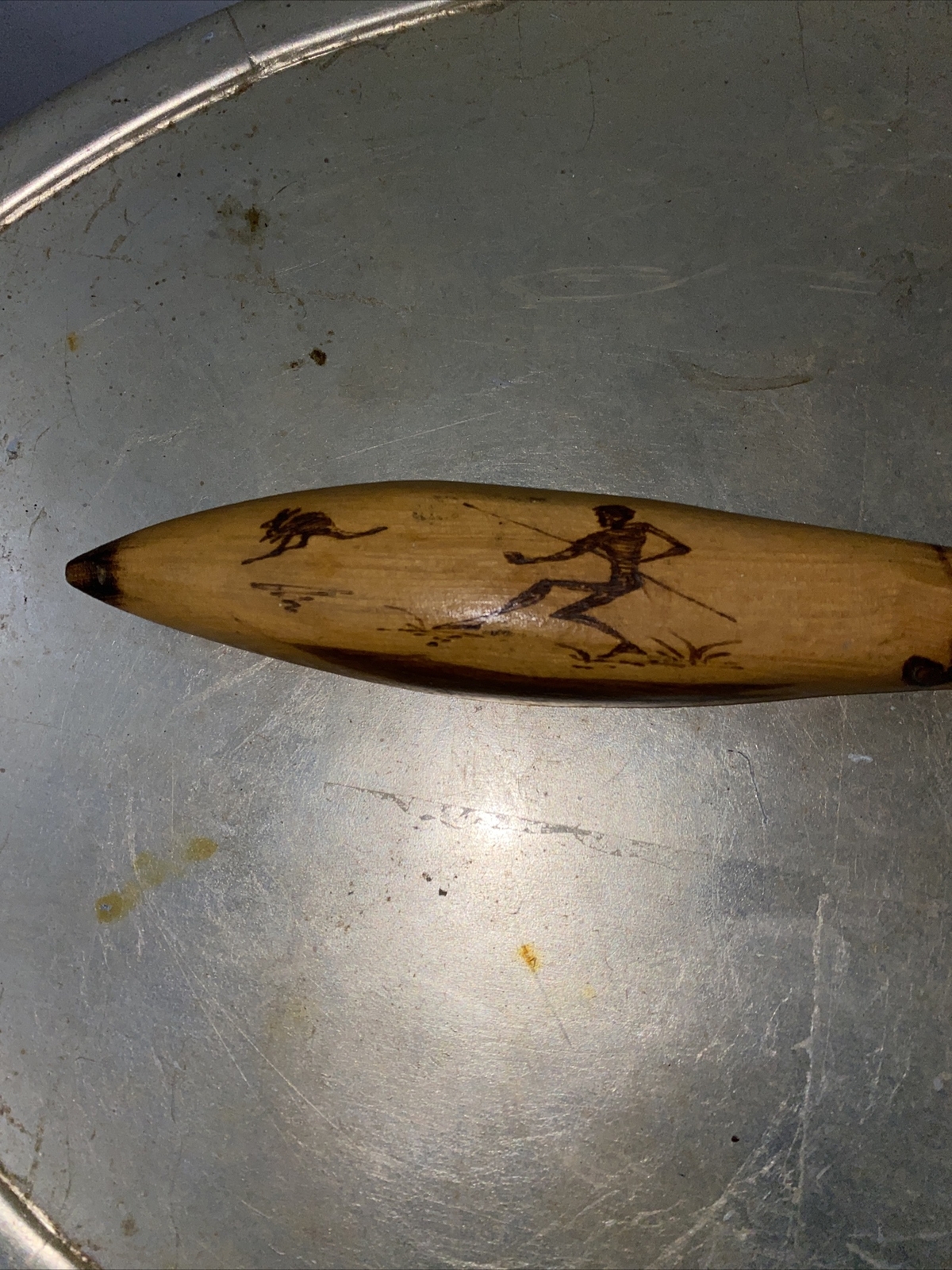 Australian Aboriginal Hand Carved Nulla Nulla Waddy Club | eBay