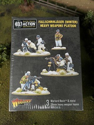 Bolt Action - Fallschirmjager (Winter) Heavy Weapons Platoon | eBay