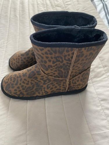 True Craft Boots Cheetah Print Women's Size 7 | eBay