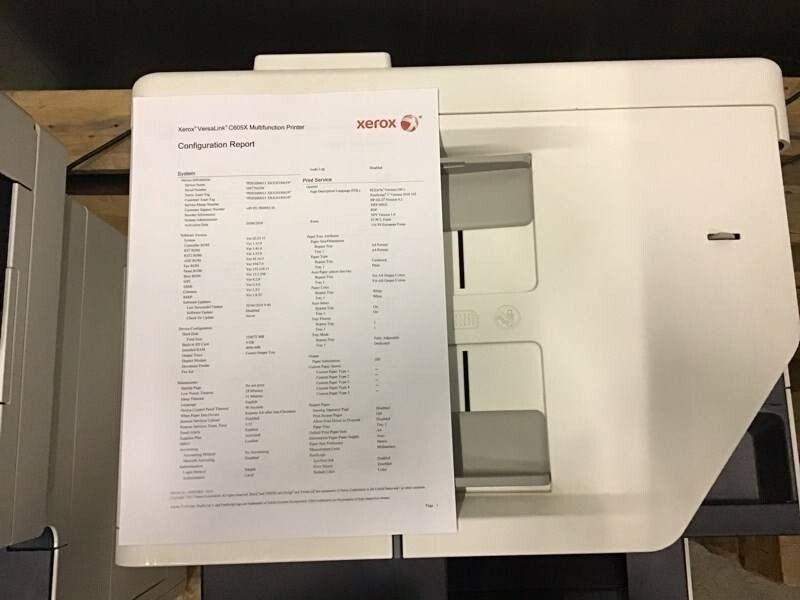 Xerox VersaLink C605 LED Multifunction Laser Color High Performance ...