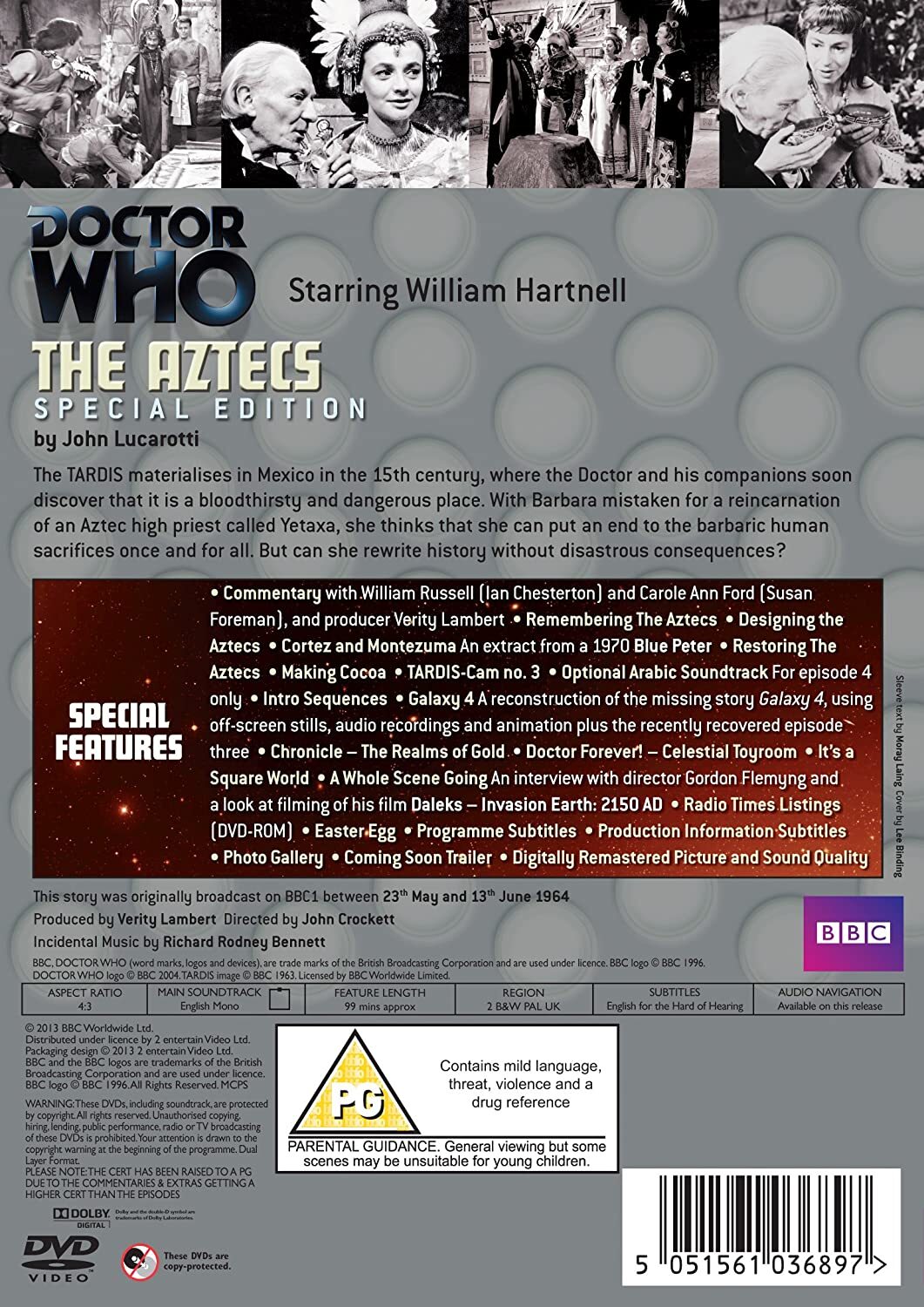Doctor Who The Aztecs (special Edition) DVD Region 2 for sale online | eBay