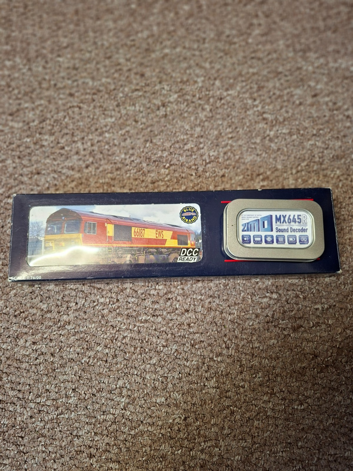Bachmann 00 gauge Class 66. 66200. Fitted DCC Zimo 645 MX Sound. Lovely ...