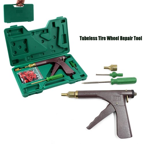 Tubeless Tire Wheel Repair Tool Tyre Mushroom Plugs Vacuum Gun Probe ...